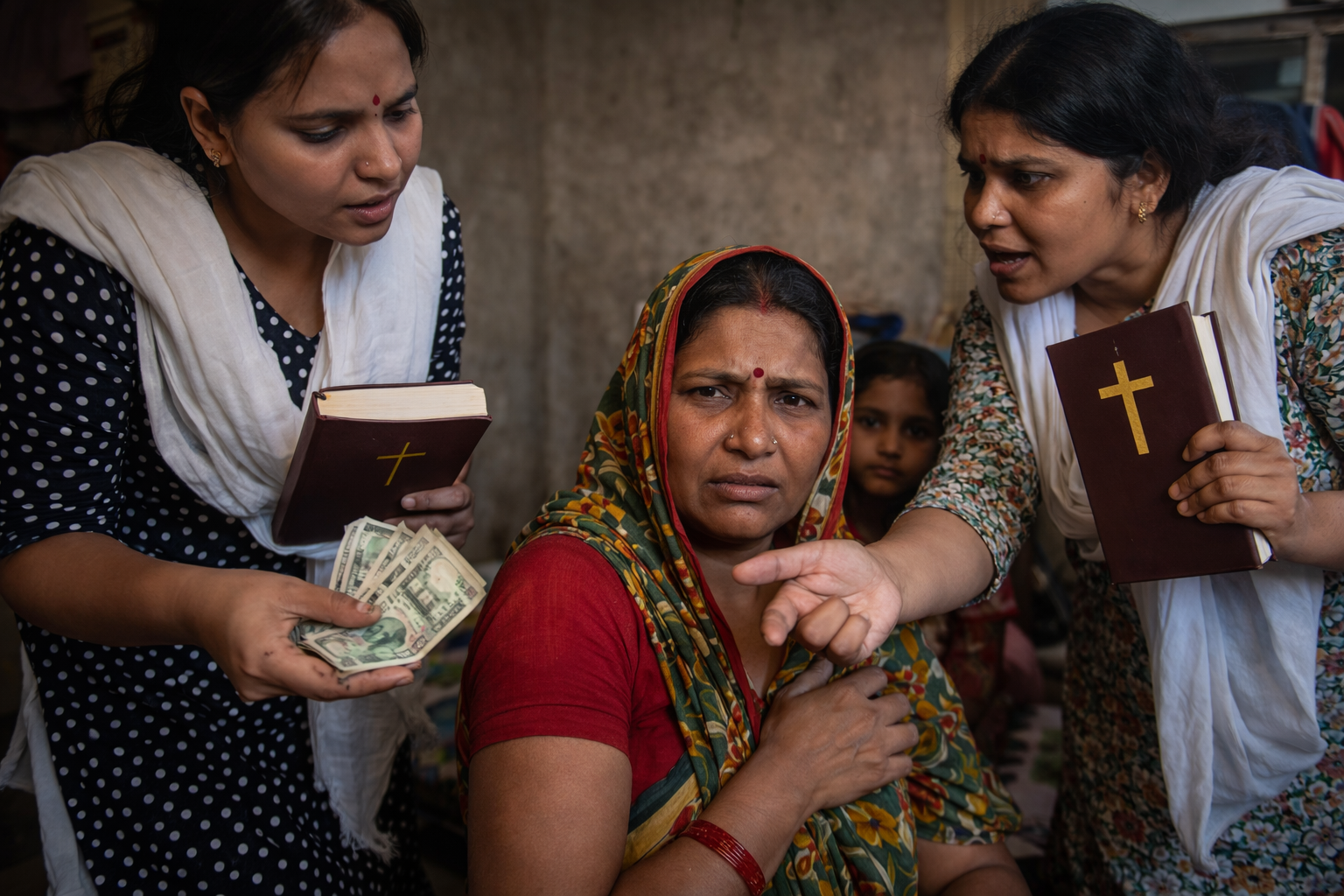 Hindu woman faces forced conversion attempts under the false pretext of ...