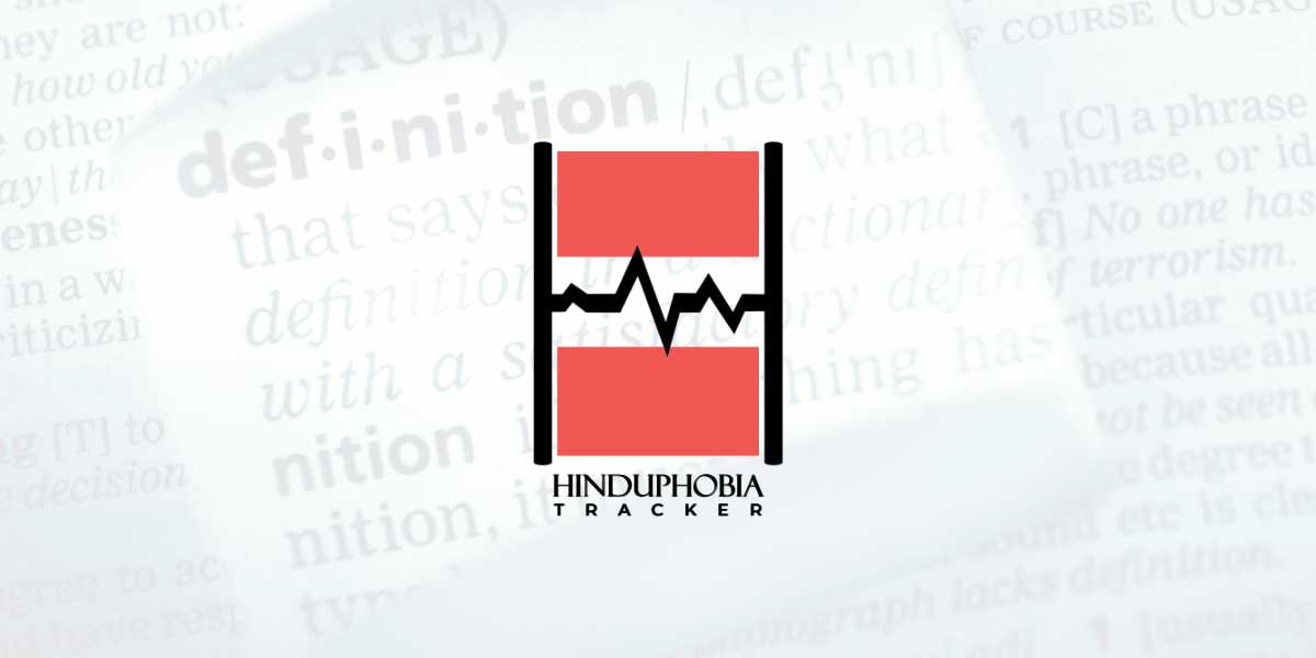 Categories of Hate Crimes in the Hinduphobia Tracker project